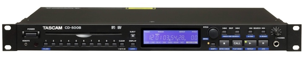 ΕΠΑΓΓ/ΚΟΣ ΗΧΟΣ :: CD PLAYERS :: SINGLE CD PLAYERS :: Tascam CD-500B ...